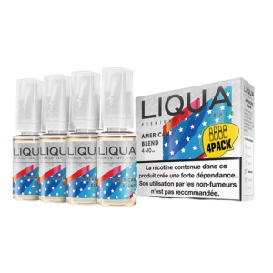 Liqua Elements 4Pack- American Blend 4x10ml - Puffkalica